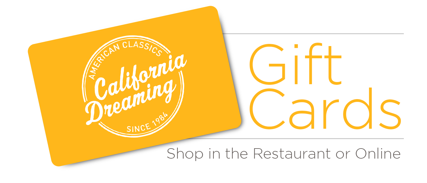 Gift Cards - California Dreaming
