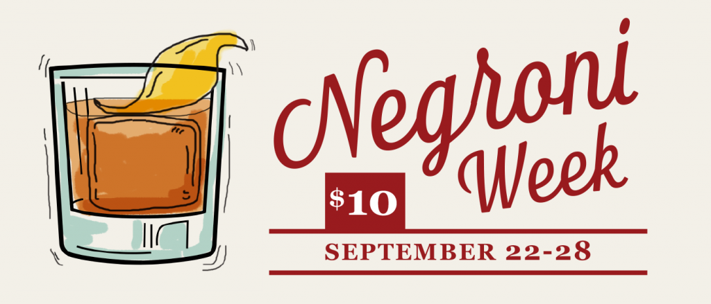 It's Negroni Week 🍊 - Joey D's Oak Room